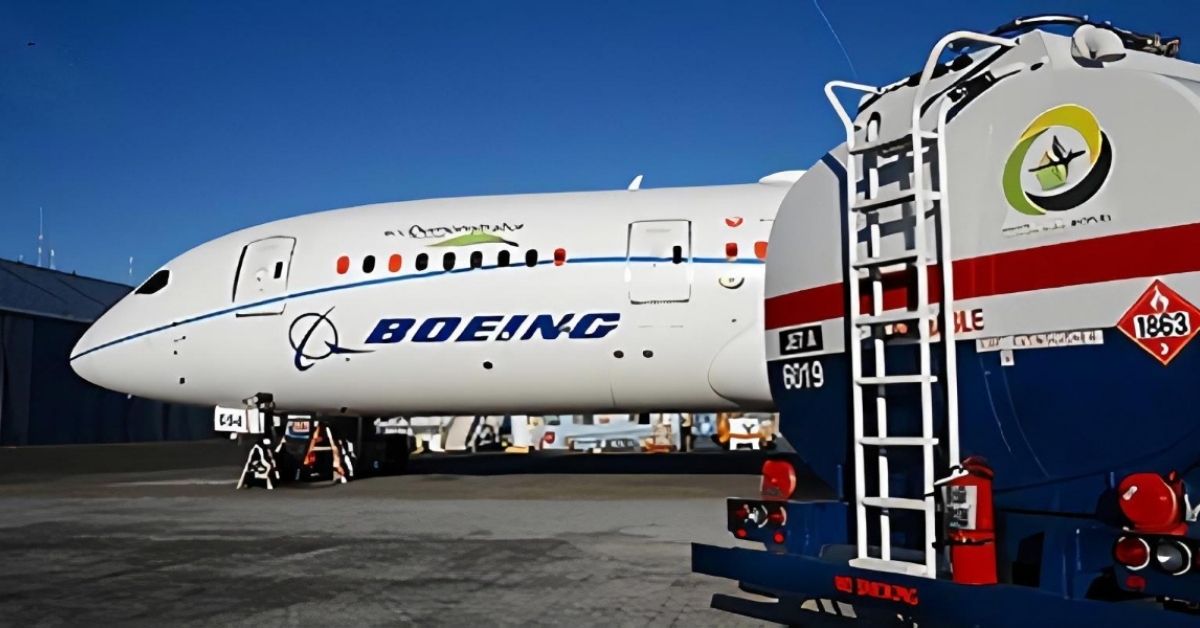 Boeing to Use 100% Sustainable Fuel on All Planes by 2030
