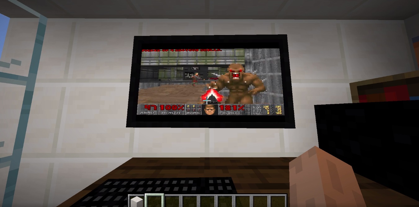 You Can Now Play DOOM on a Windows 95 PC Inside Minecraft