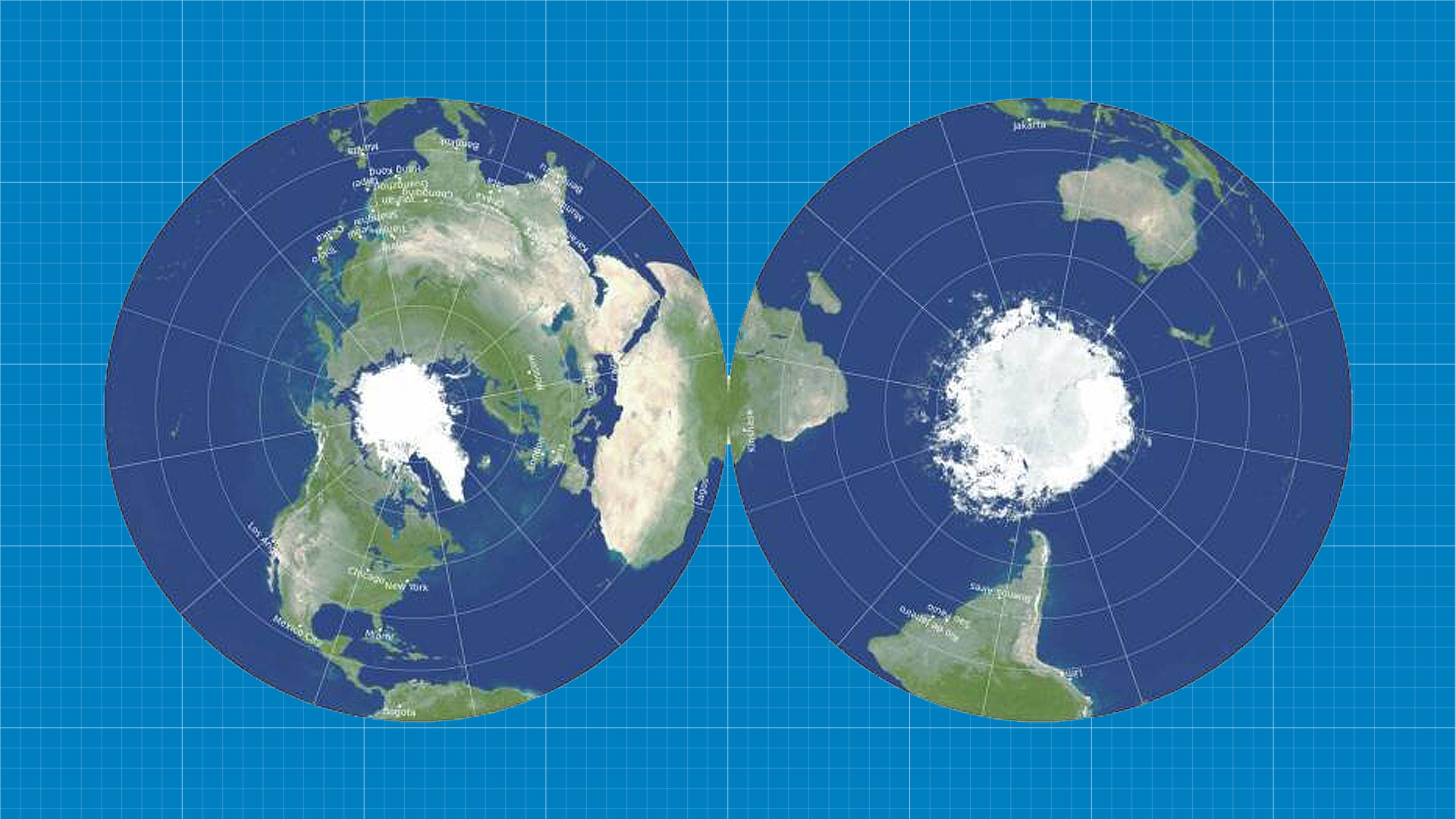 Astrophysicists Design World Map That Looks Like a Vinyl LP
