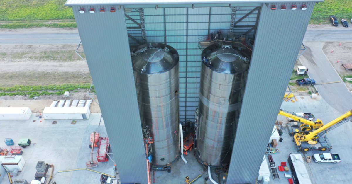 Elon Musk Shares Photo of Humongous SpaceX's Starship Rocket Tanks