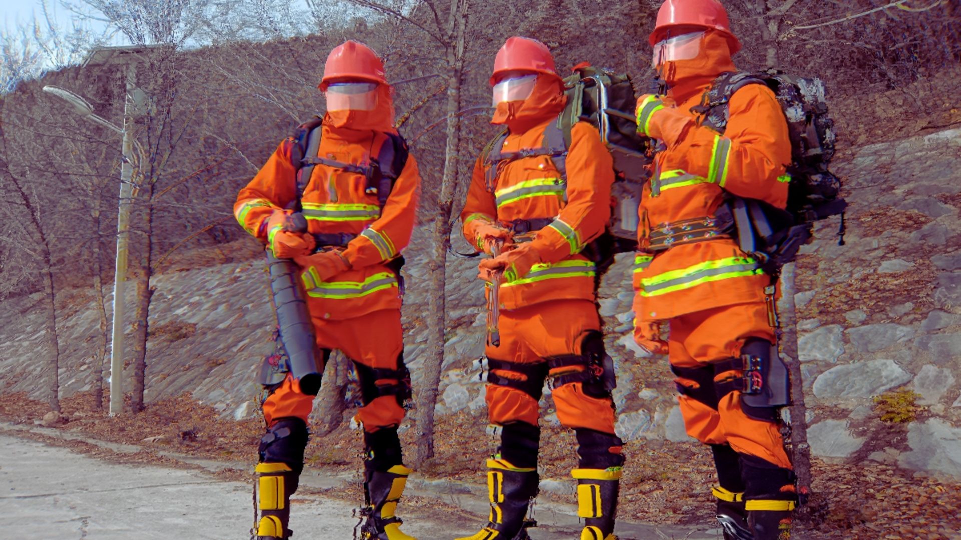 China Just Upgraded Its Firefighters With Super-Human Exoskeletons