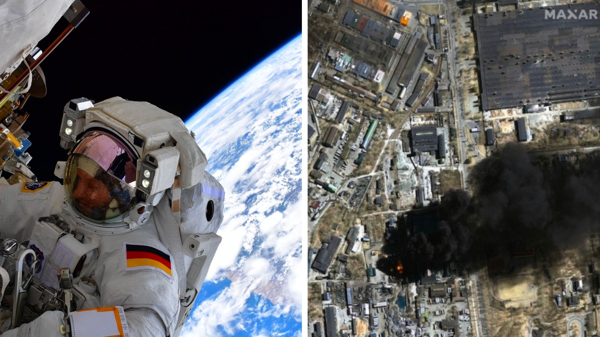A SpaceX Crew-3 astronaut says the Ukraine war is 'clearly visible ...