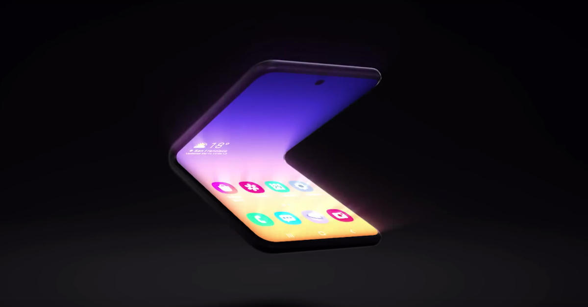 Samsung Unveils New Flip Phone-Style Foldable Phone Concept