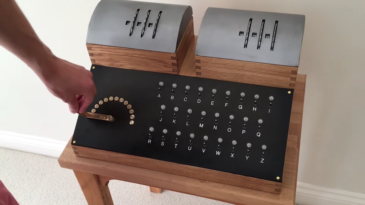 Cambridge University Engineer Rebuilds Enigma Code-Breaking Machine