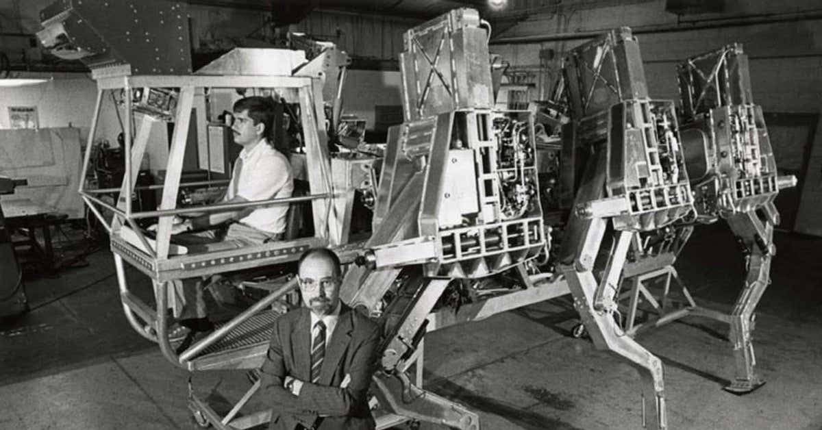 That Time When US Army Developed Six-Legged Walking Robots in the 1980s