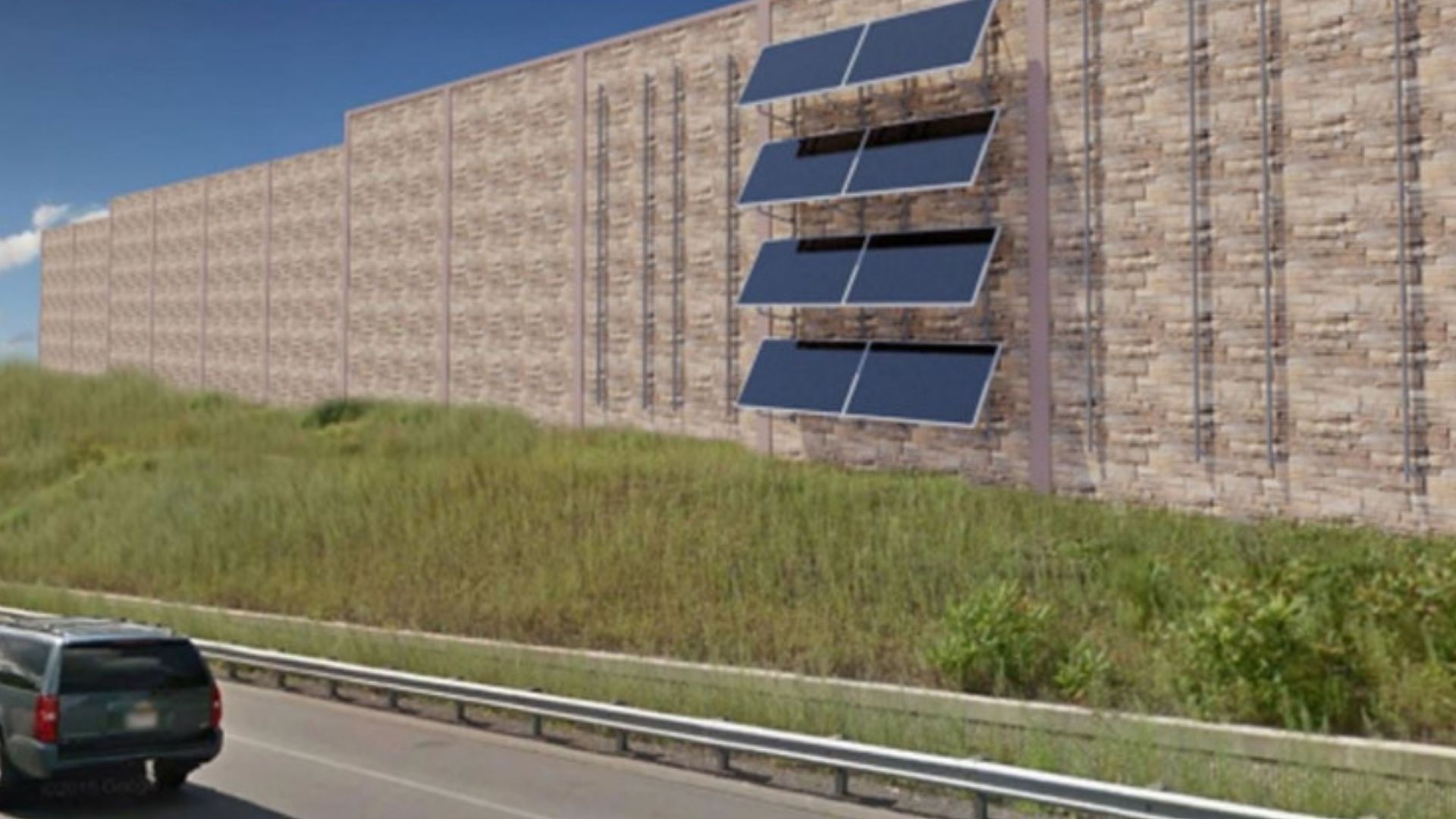 The US’ First Solar-Powered Roadside Sound Barrier Systems Will Power ...
