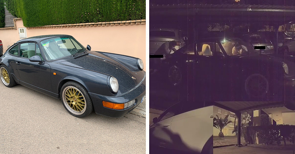 Tesla Model 3's Cameras Catch Thieves Stealing Iconic Porsche 911 in Spain