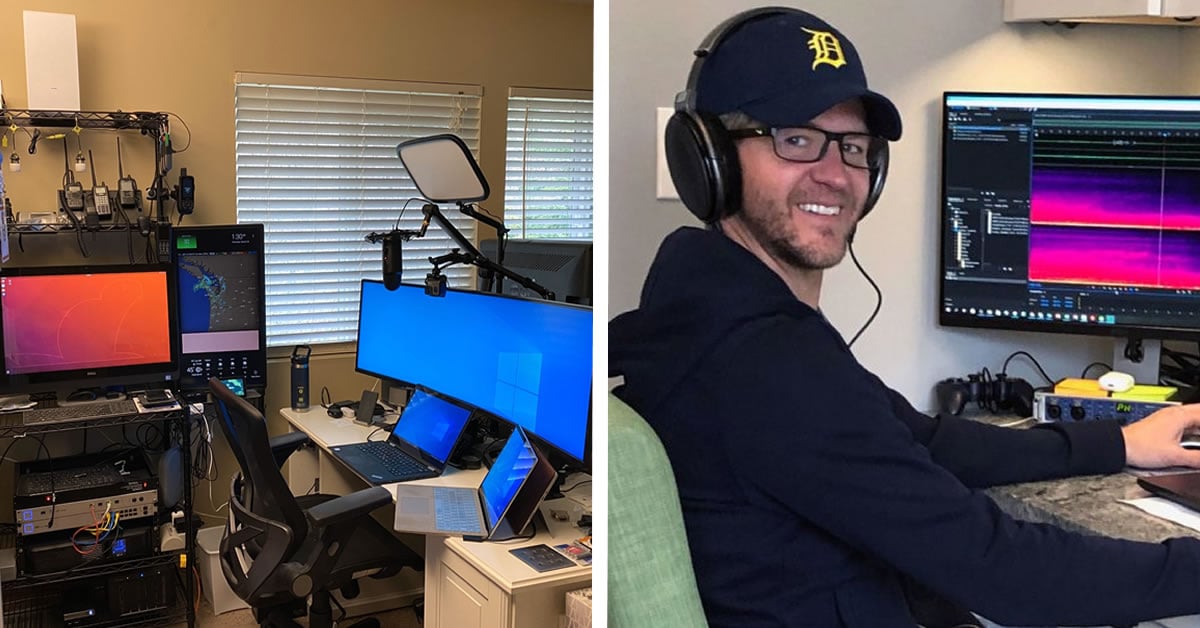 11 Work Stations from Engineers Working at Home