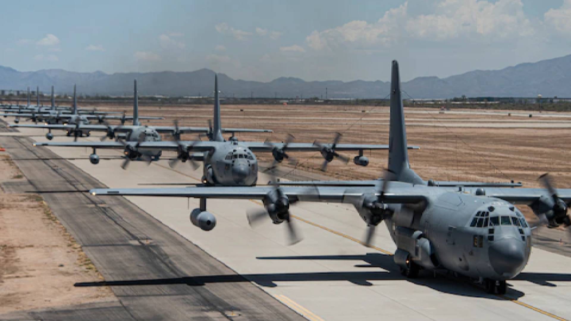 55th Electronic Combat Group Performs Show-of-Force Readiness Exercise