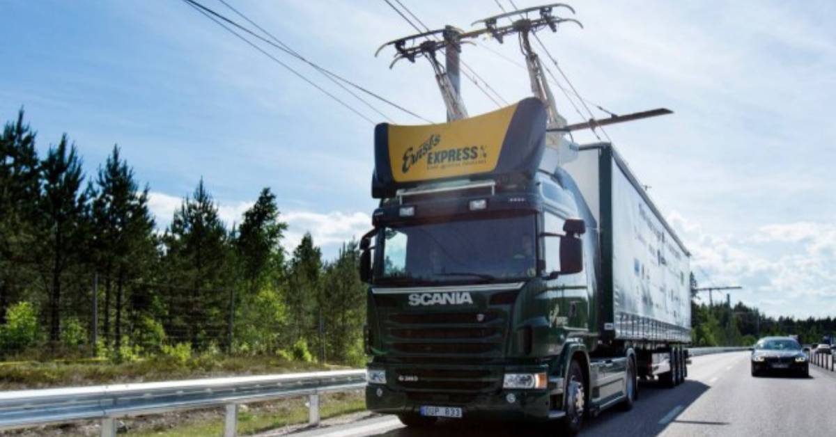 Germany Open Its First eHighway System for Trucks
