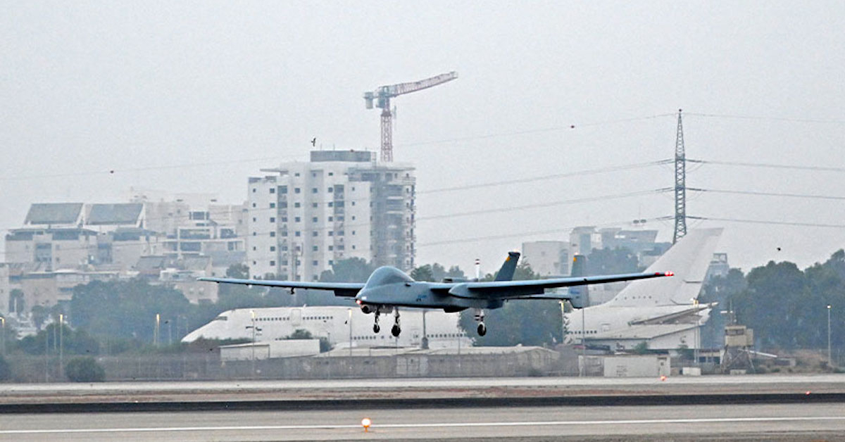 Israeli Company Carries Out Historic First-Ever UAV Landing at a ...