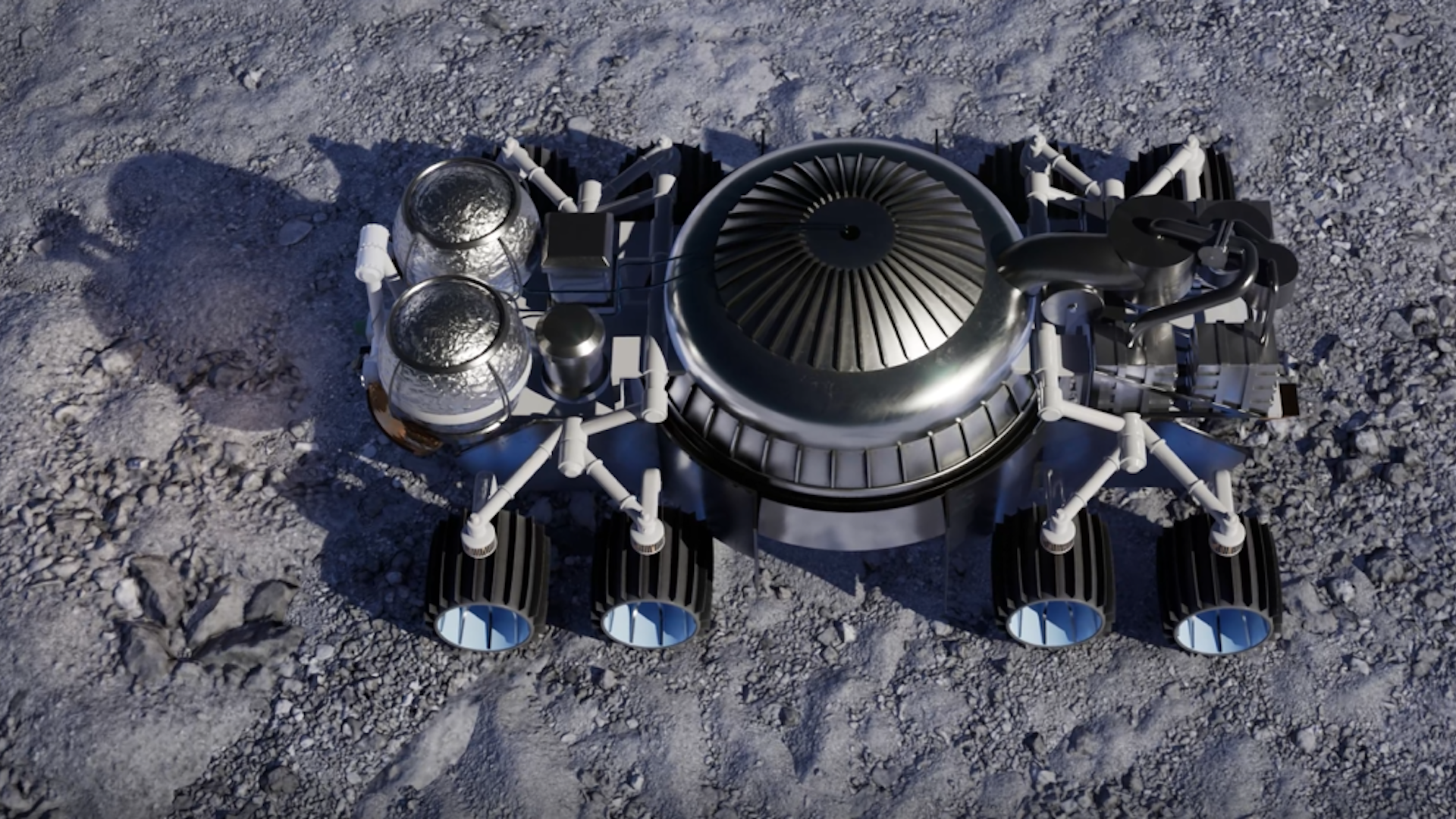 New Rocket Mining System Blasts Through Moon Rocks to Reach Ice