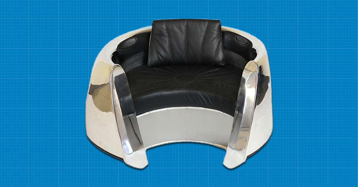 Boeing Is Now Upcycling Old Plane Parts as Furniture