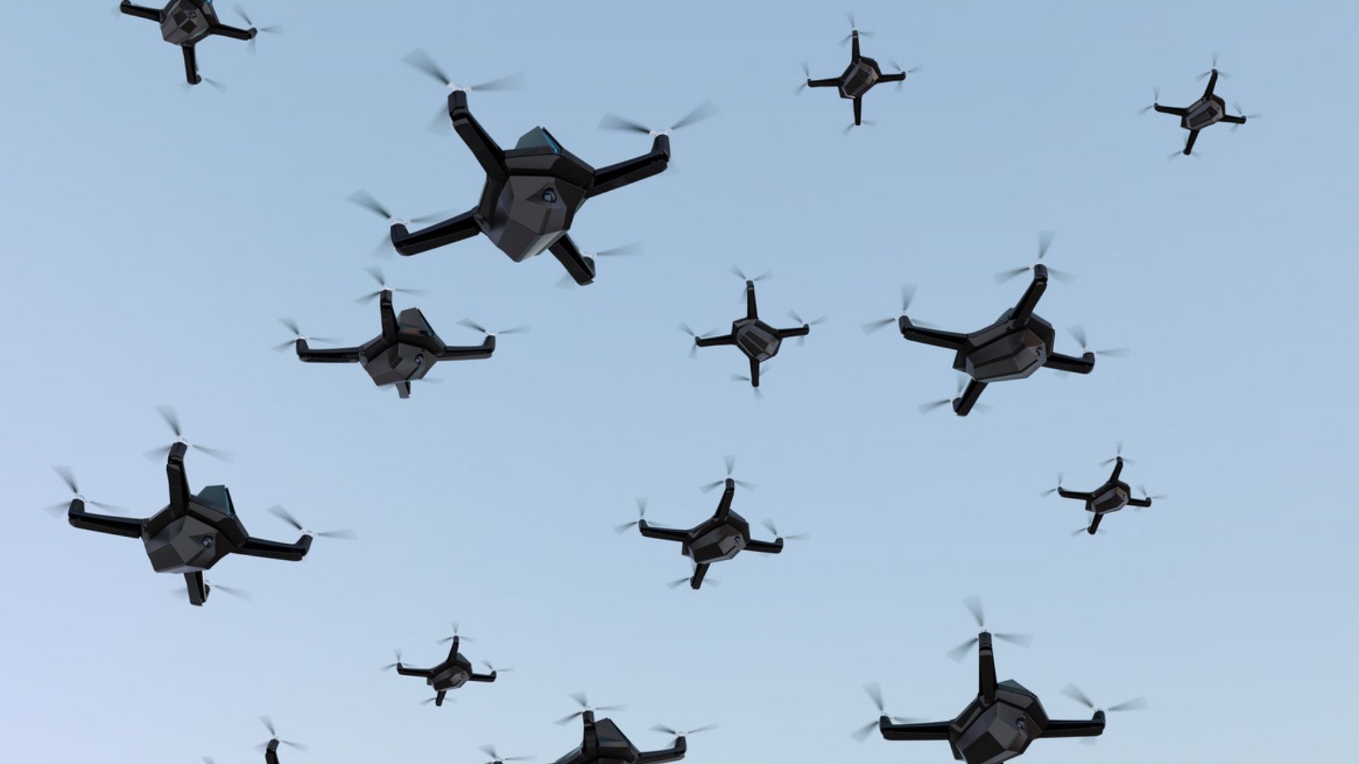 Raytheon's New Tech Allows 130 Drones to be Controlled By One Operator