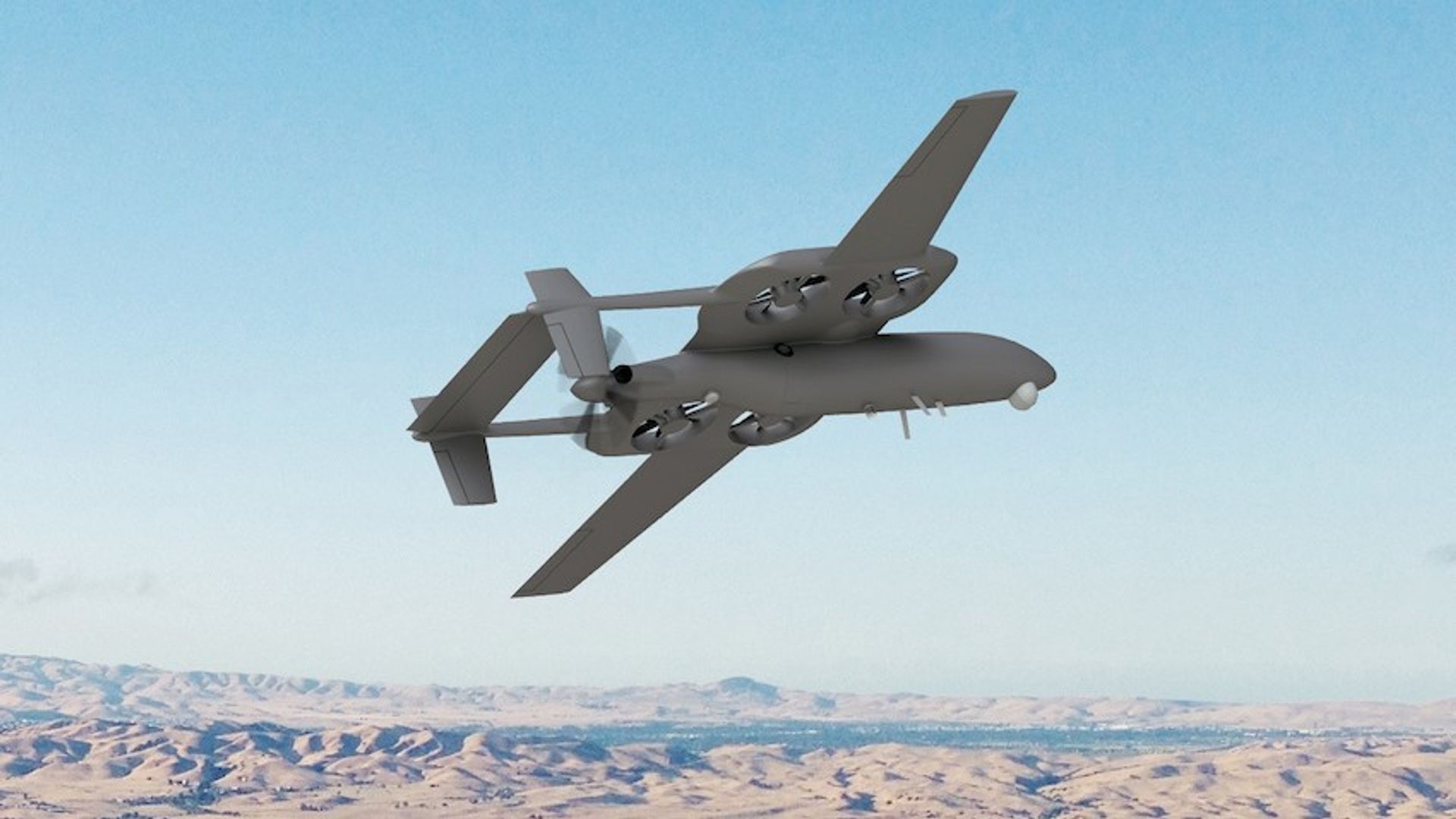 A new hybrid aircraft is 3 times faster than a helicopter