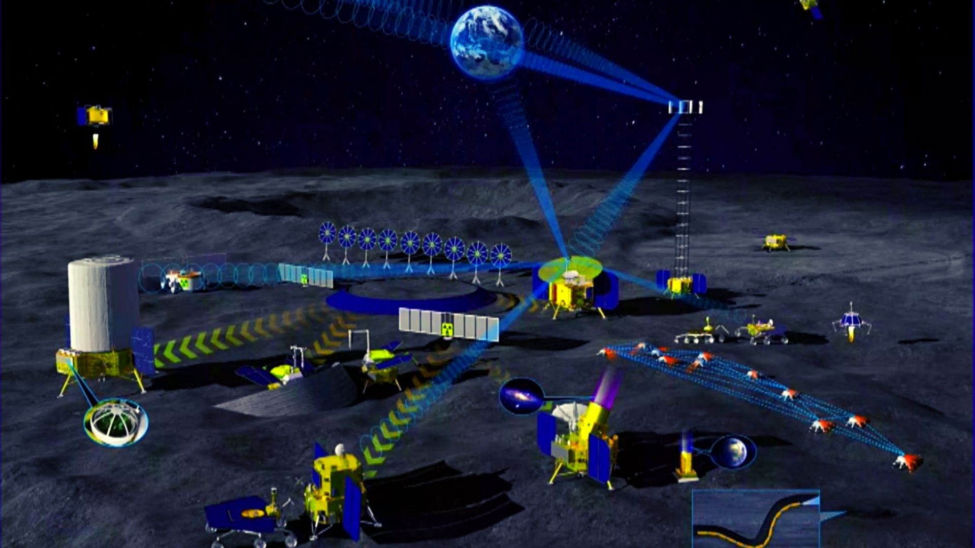 Russia Just Released a Visual 'Road Map' of Its Lunar Base With China