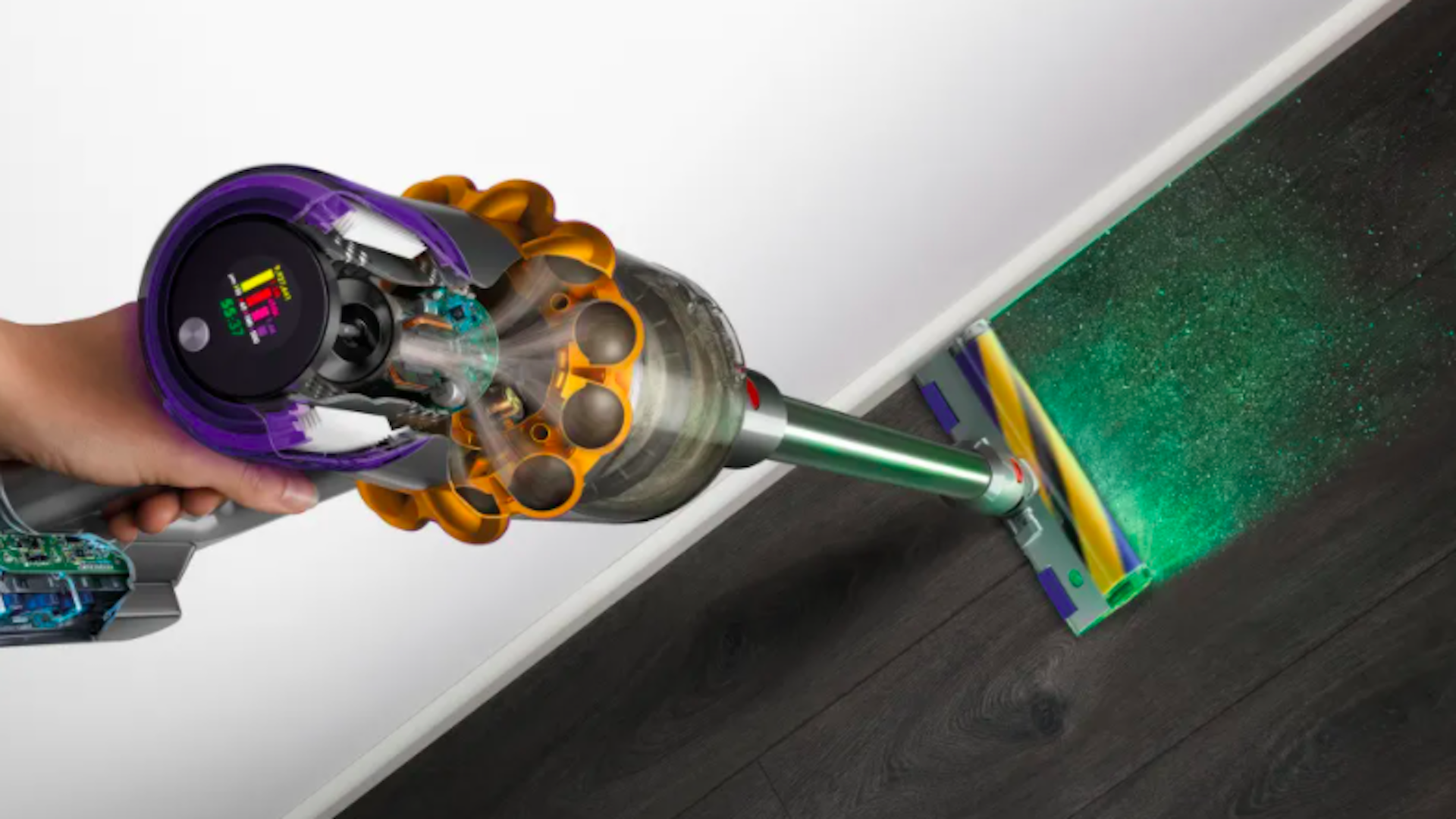 Dyson's New Vacuum Shoots Laser Beams To Spot Specks of Dust