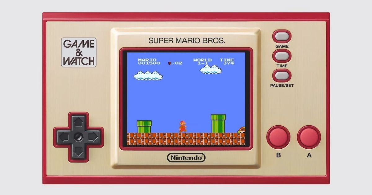 Nintendo Brings Back 'Super Mario Bros.' on 'Game & Watch' Redux for ...