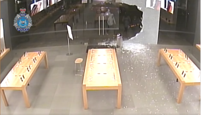Apple Stores in Australia Robbed By Sledgehammer Wielding Thieves