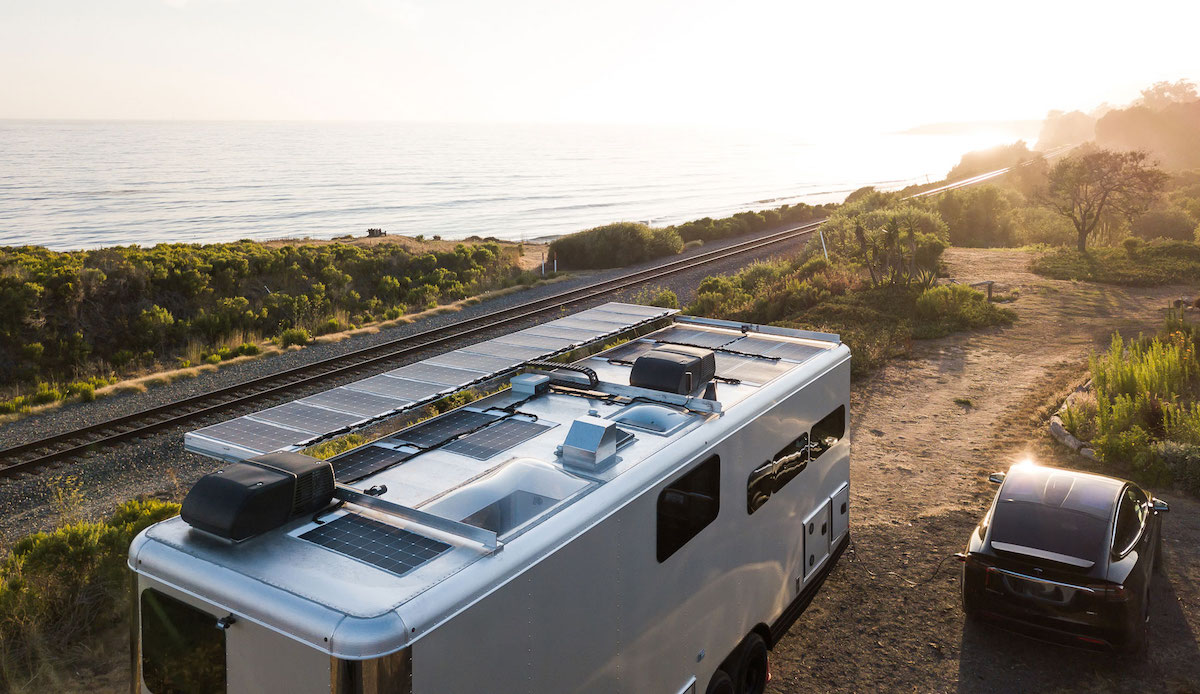 Luxury Trailer Has Enough Power to Charge a Tesla Cybertruck