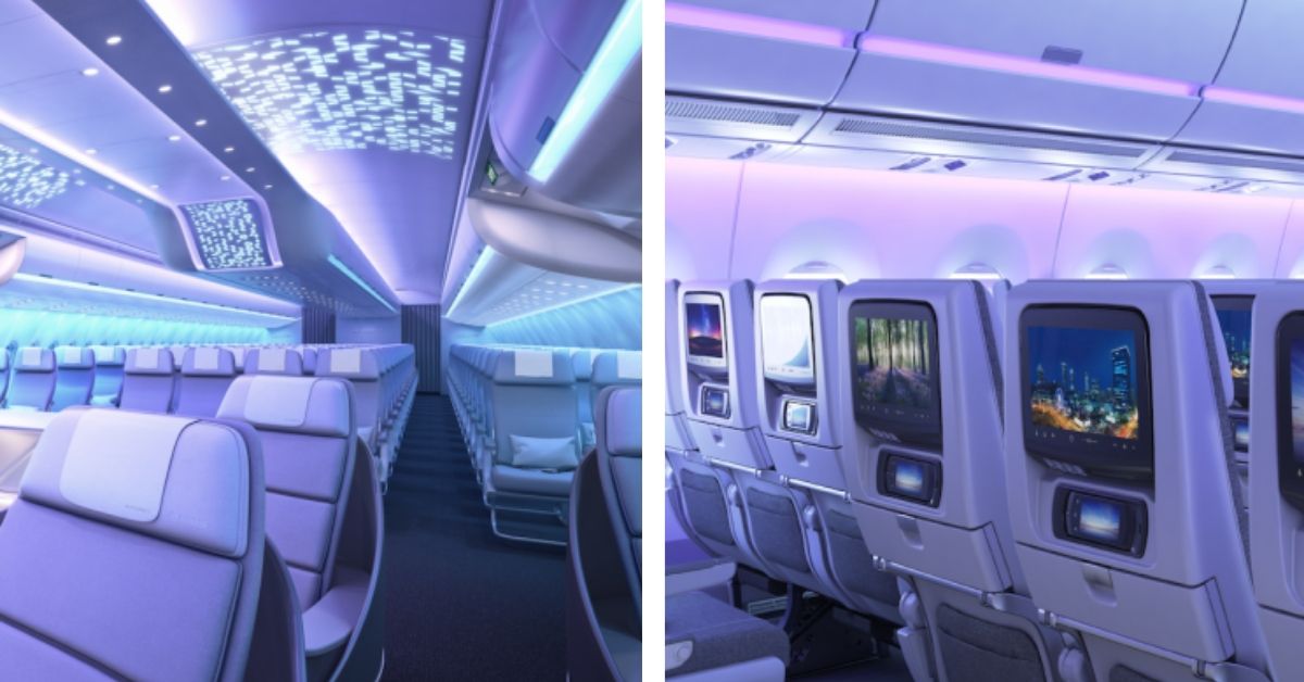 Airbus Just Unveiled a New Futuristic Interior Space for the A330