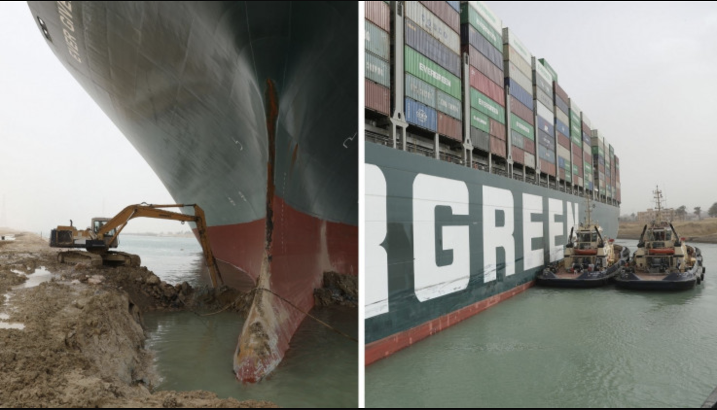 Ever Given: Ship Partially "Refloated' After Nearly a Week Blocking ...