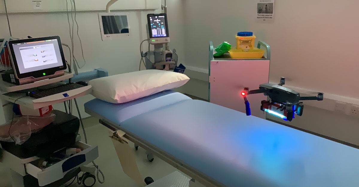 Scientists Create UV Light-Emitting Drone to Fight COVID-19 from Above