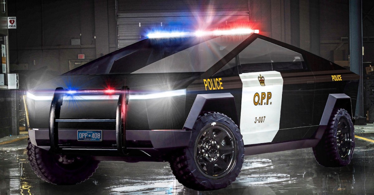 Tesla Cybertruck Is the Vehicle of Choice for Ontario Provincial Police
