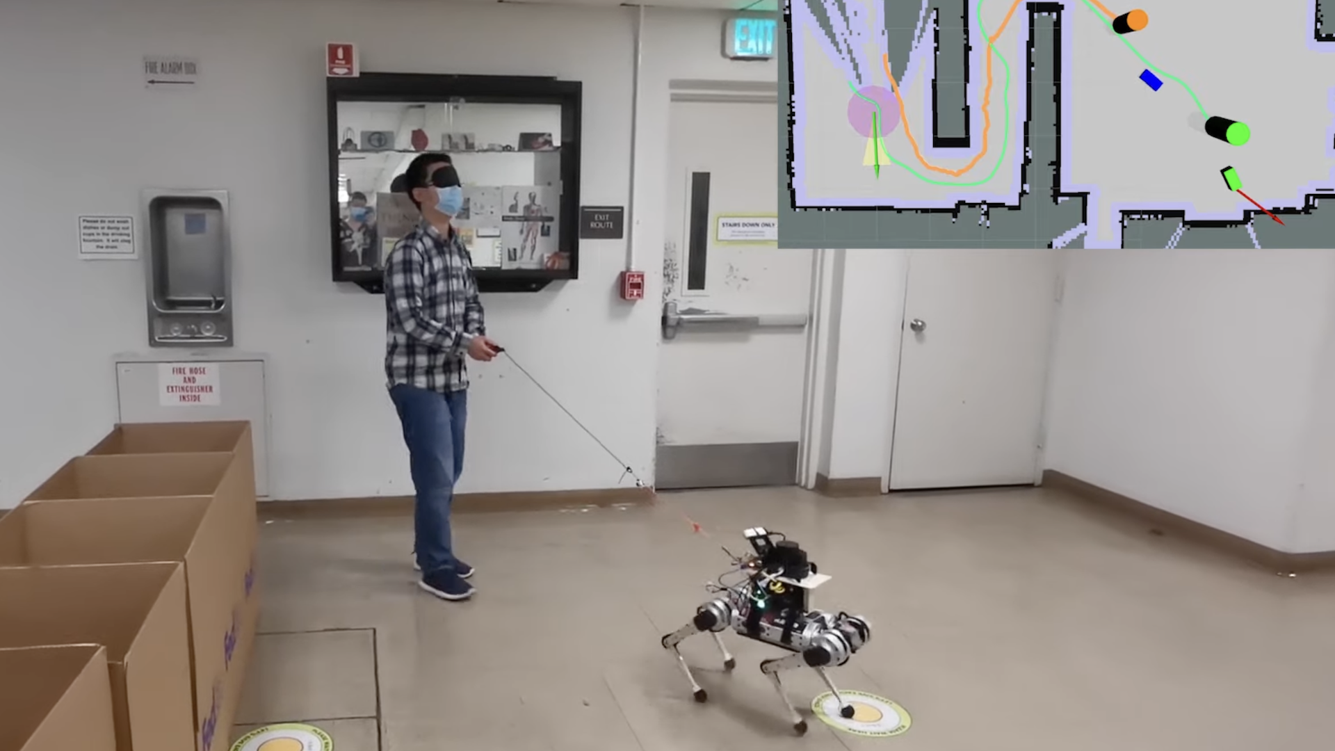 New Robodog Guides the Visually Impaired With Lasers