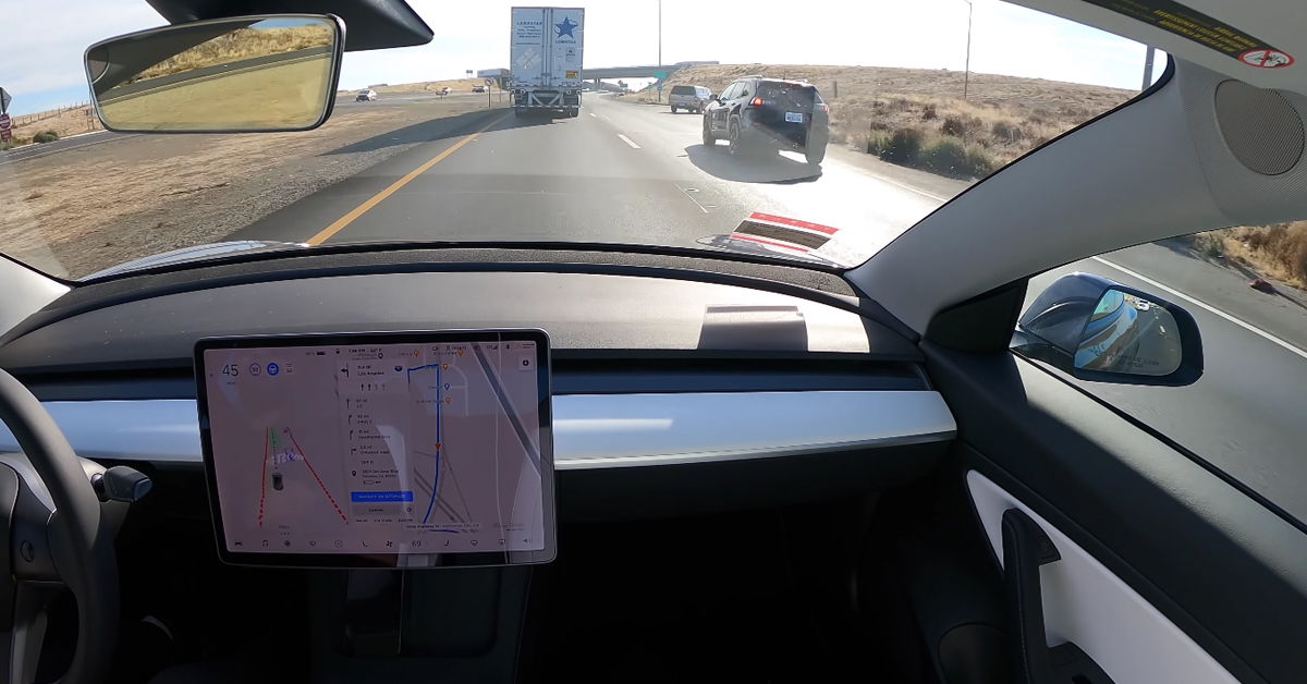 Tesla 'Full Self-Driving' Successfully Takes Model 3 from SF to LA