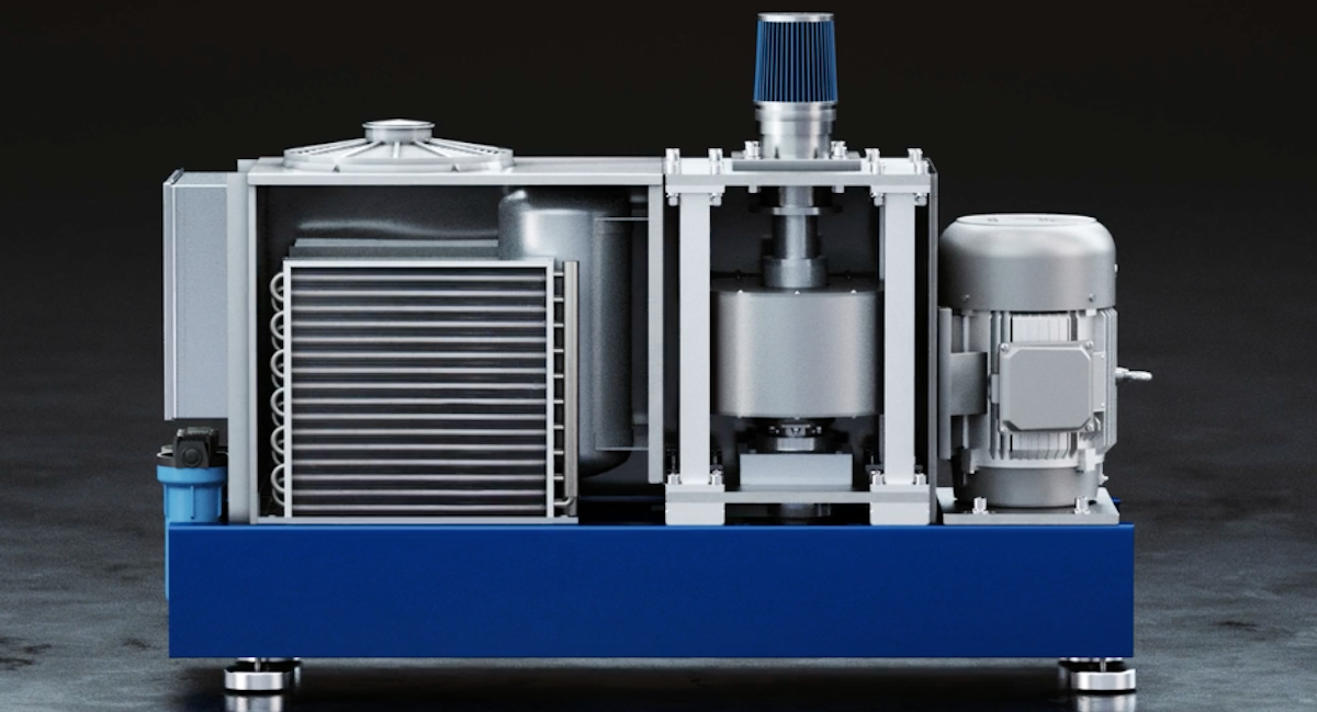 Company Creates Sustainable 16th Century-Inspired Air Compressor