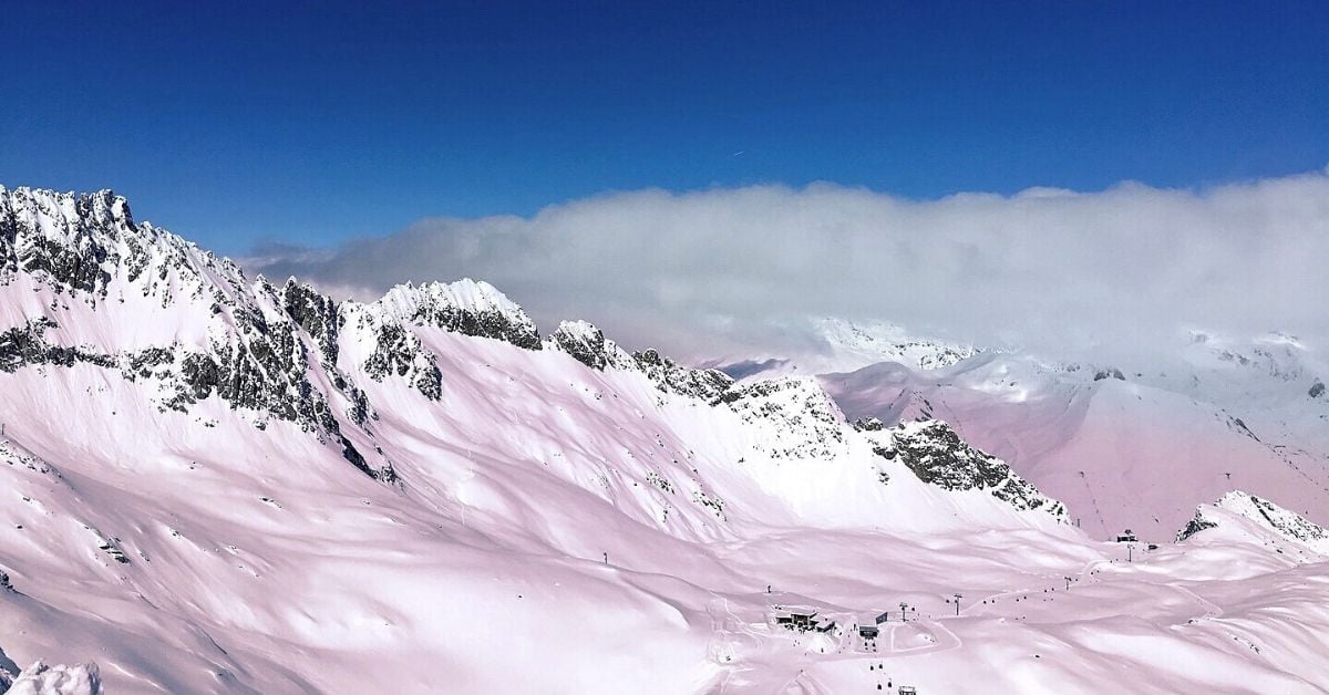 Mysterious Pink Ice on Italian Alps Melts the Snow Dramatically Faster