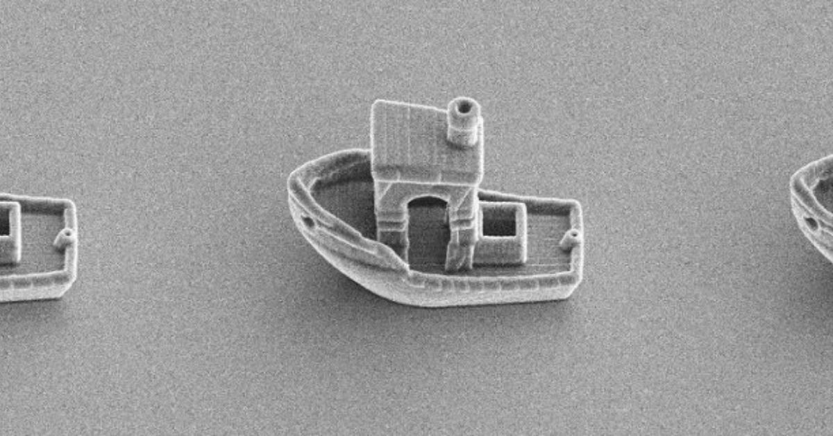 Physicists Print Out a Microboat 1/3rd the Size of a Hair's Diameter