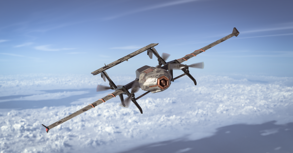 Hybrid Drone Combines the Best of Aircraft and Helicopter Design