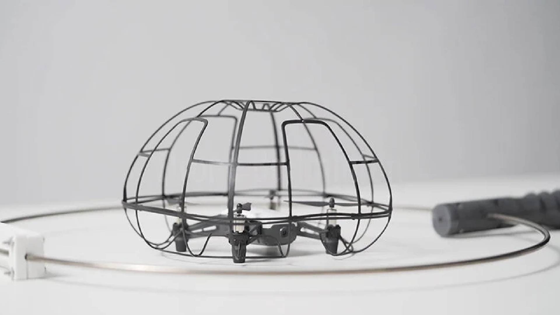 This Noisy Drone Helps the Visually Impaired Play Badminton