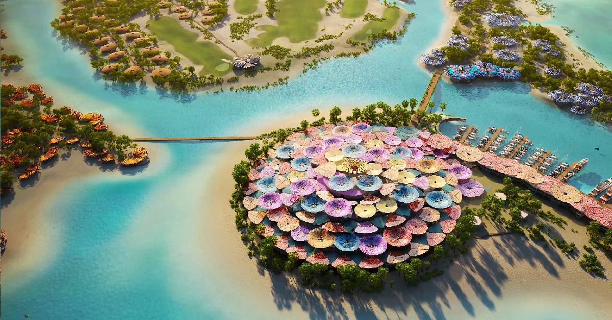 Saudi Arabia Launches Green Nature-Inspired Luxury Island