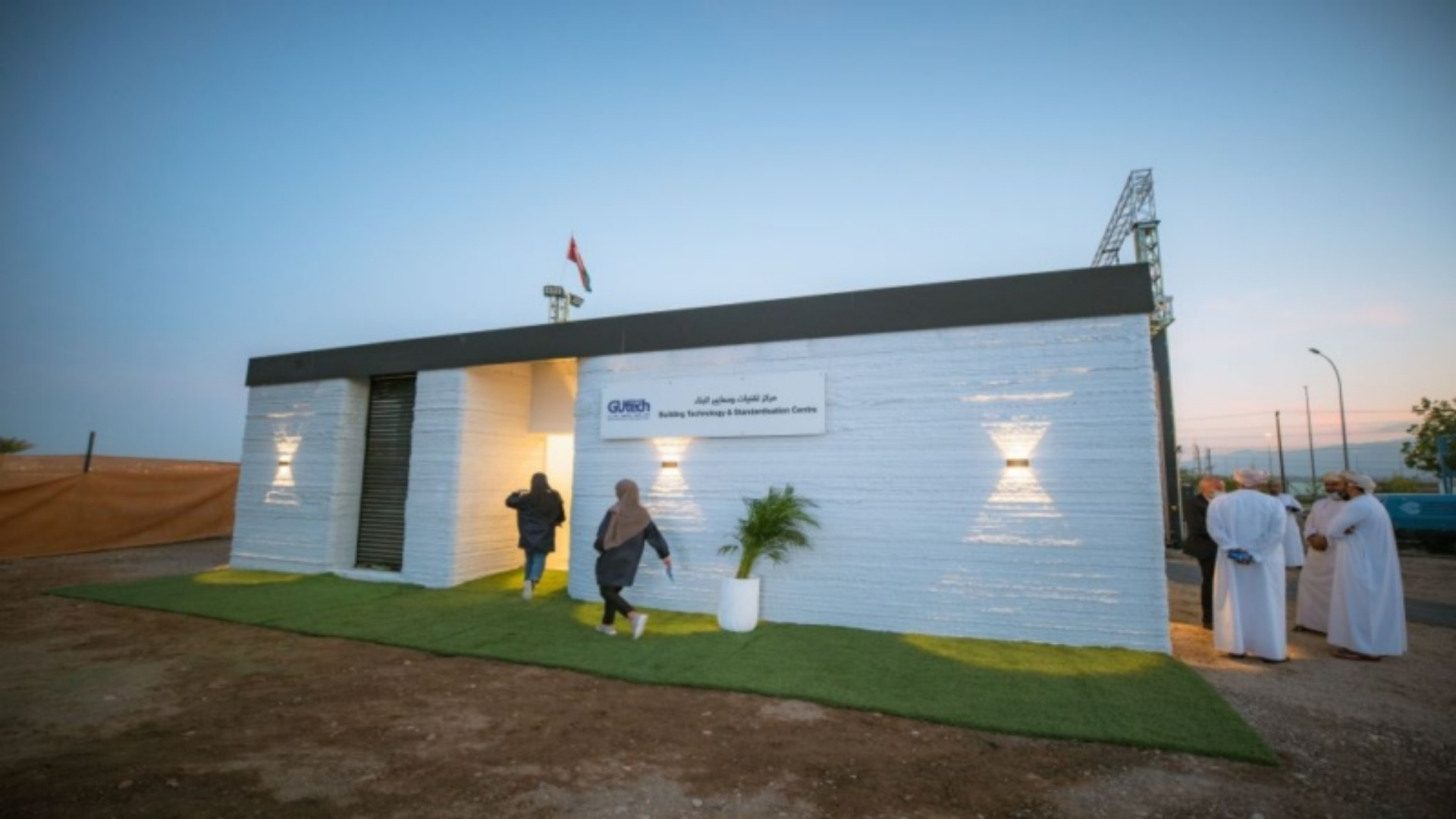 World's Largest 3D Printed Building Made with Real Concrete Is Now Open