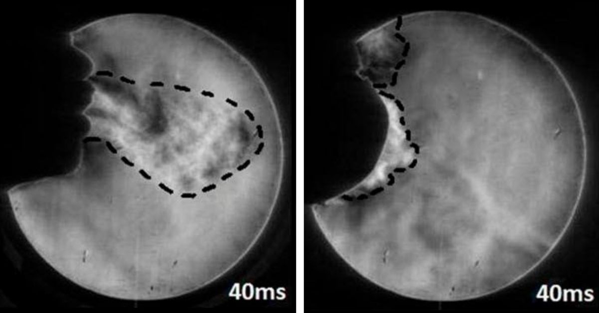 Researchers Visualize the Cough Airflows Under Various Masks