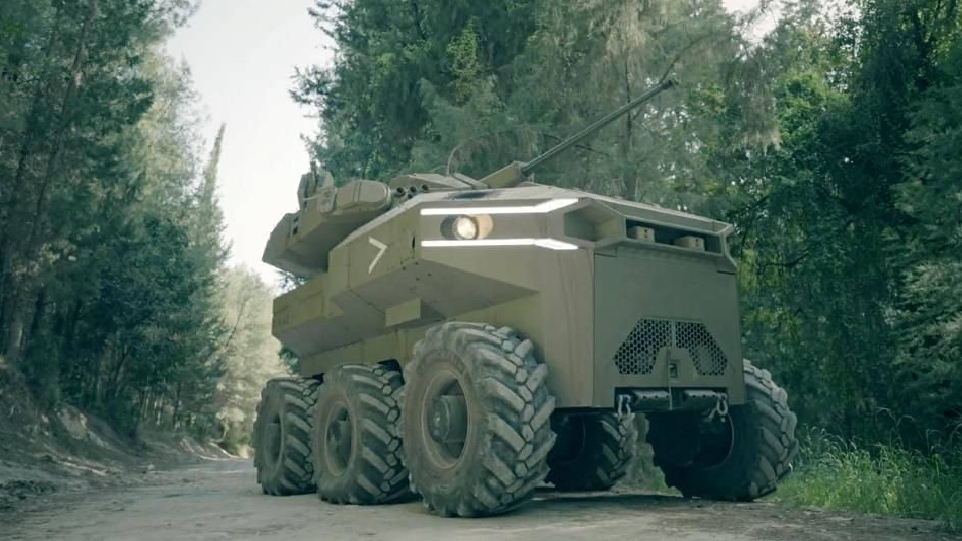 Israel unveils new autonomous armed robotic vehicle to test in 2023