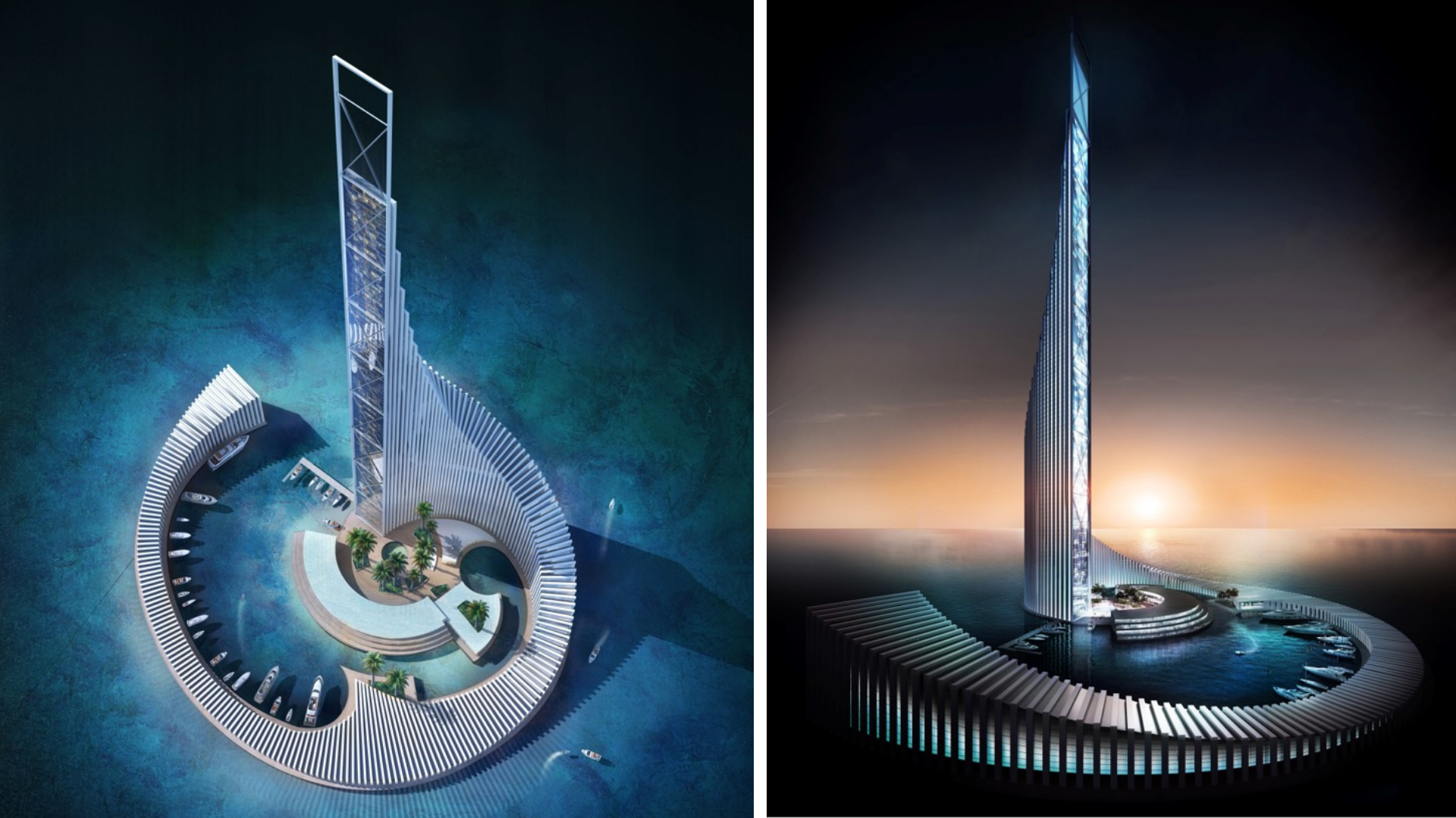 Zanzibar to Build Domino-Shaped Tower on a Human-Made Island