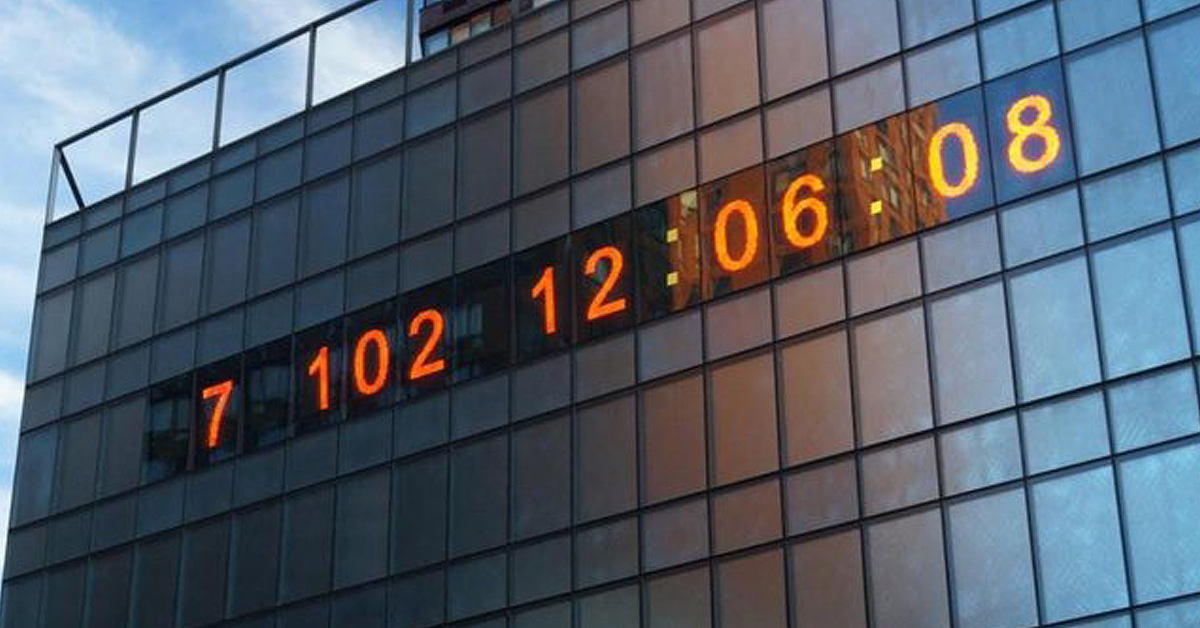 NYC Clock Now Tells the Time Remaining for Climate Change 'Deadline'