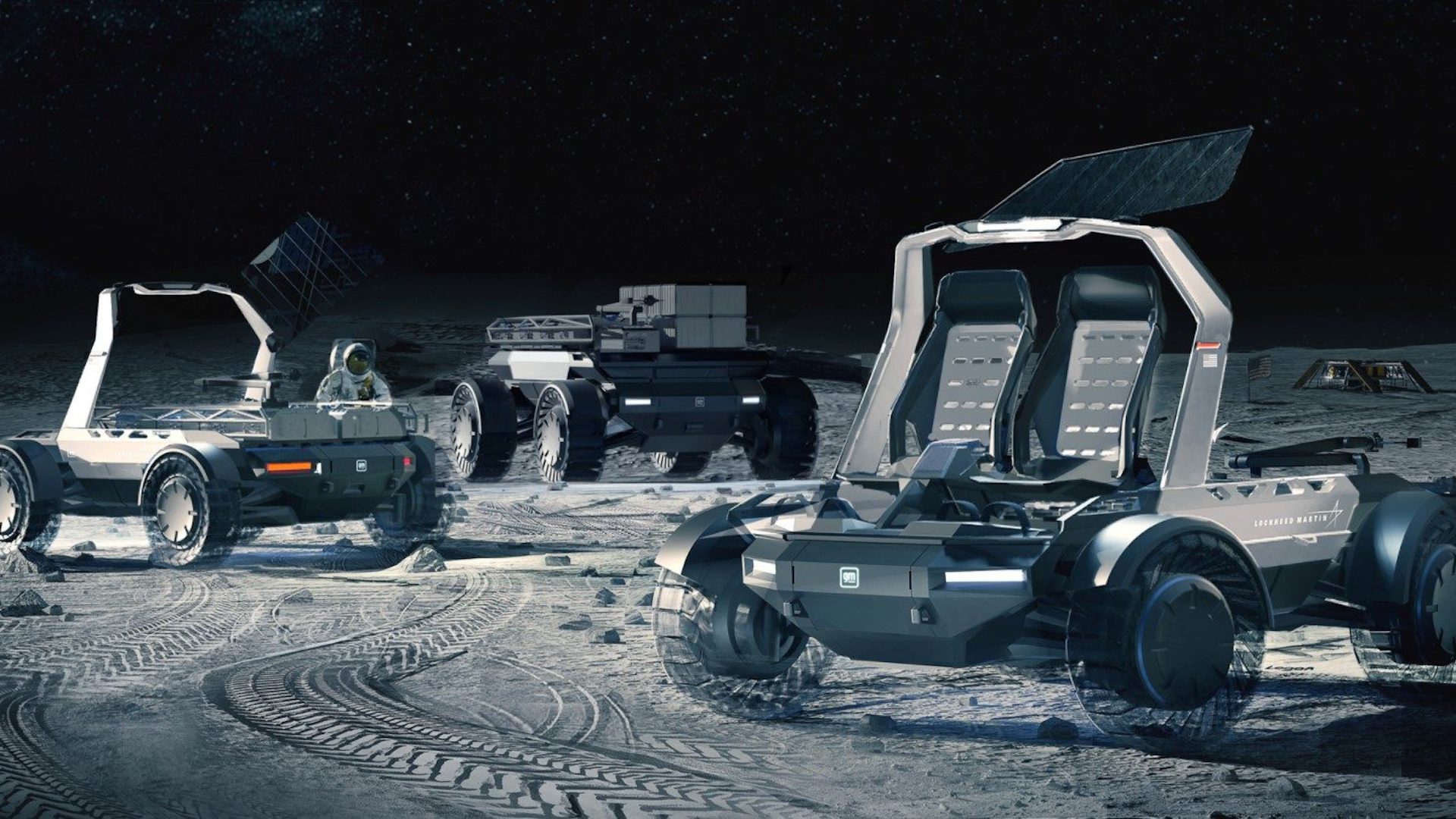 GM and Lockheed Martin will develop electric moon rovers for commercial ...
