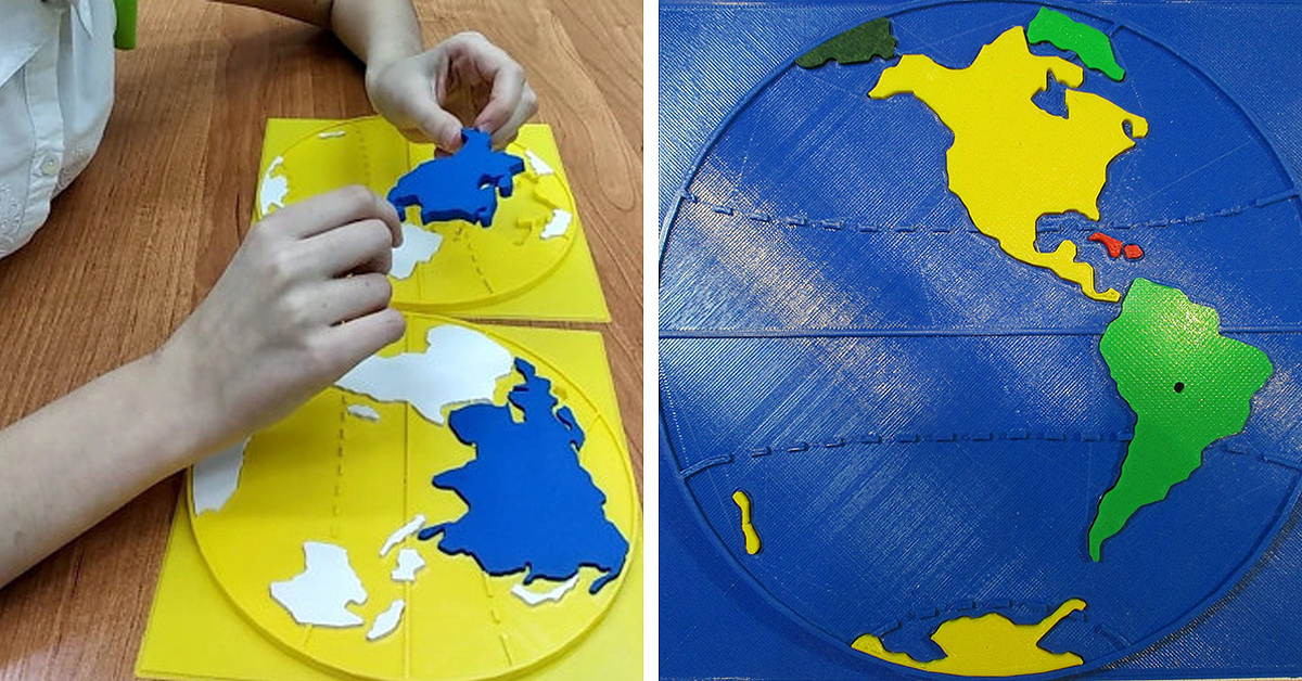 Physicist 3D Prints Interactive Maps for Visually Impaired Children