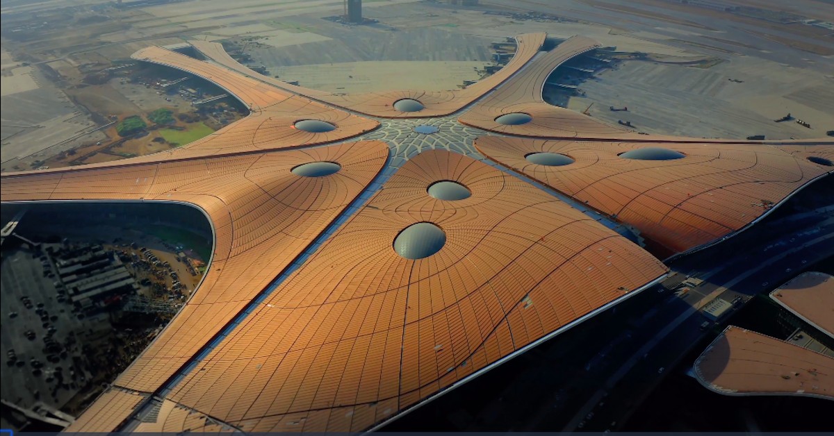 Beijing Daxing Airport Is Now Open and It Has the World's Largest Terminal
