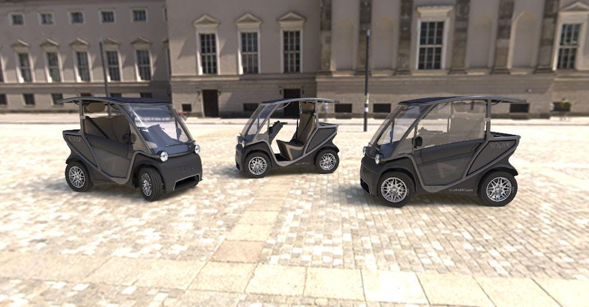 This New Electric Vehicle is a Sun-Fueled Urban Mobility Dream