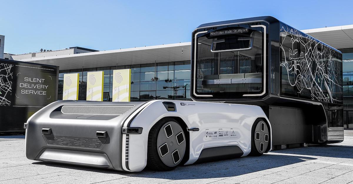 DLR Unveils Autonomous Electric U-Shift Concept Vehicle