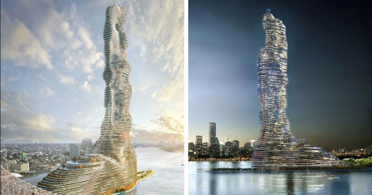 Architects Propose World’s Tallest Tower That 'Eats Carbon' in NYC