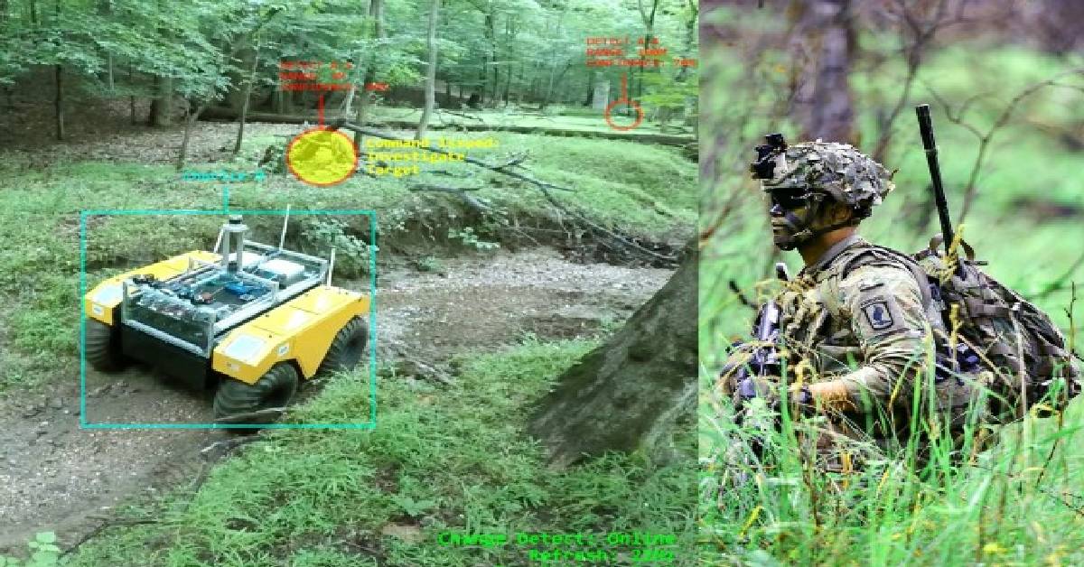 New Army Robot Detects and Reports Changes in the Environment in Real Time