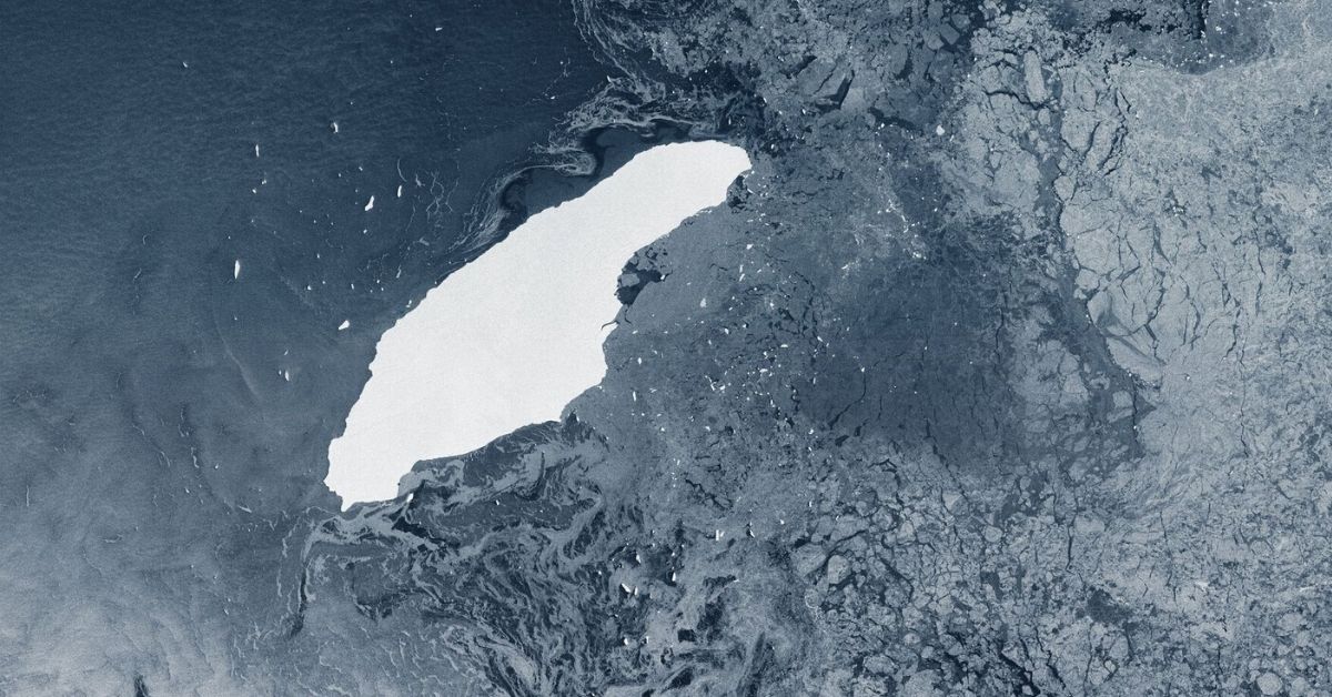 Gigantic Iceberg A-68 Swimming Away for the Last Three Years