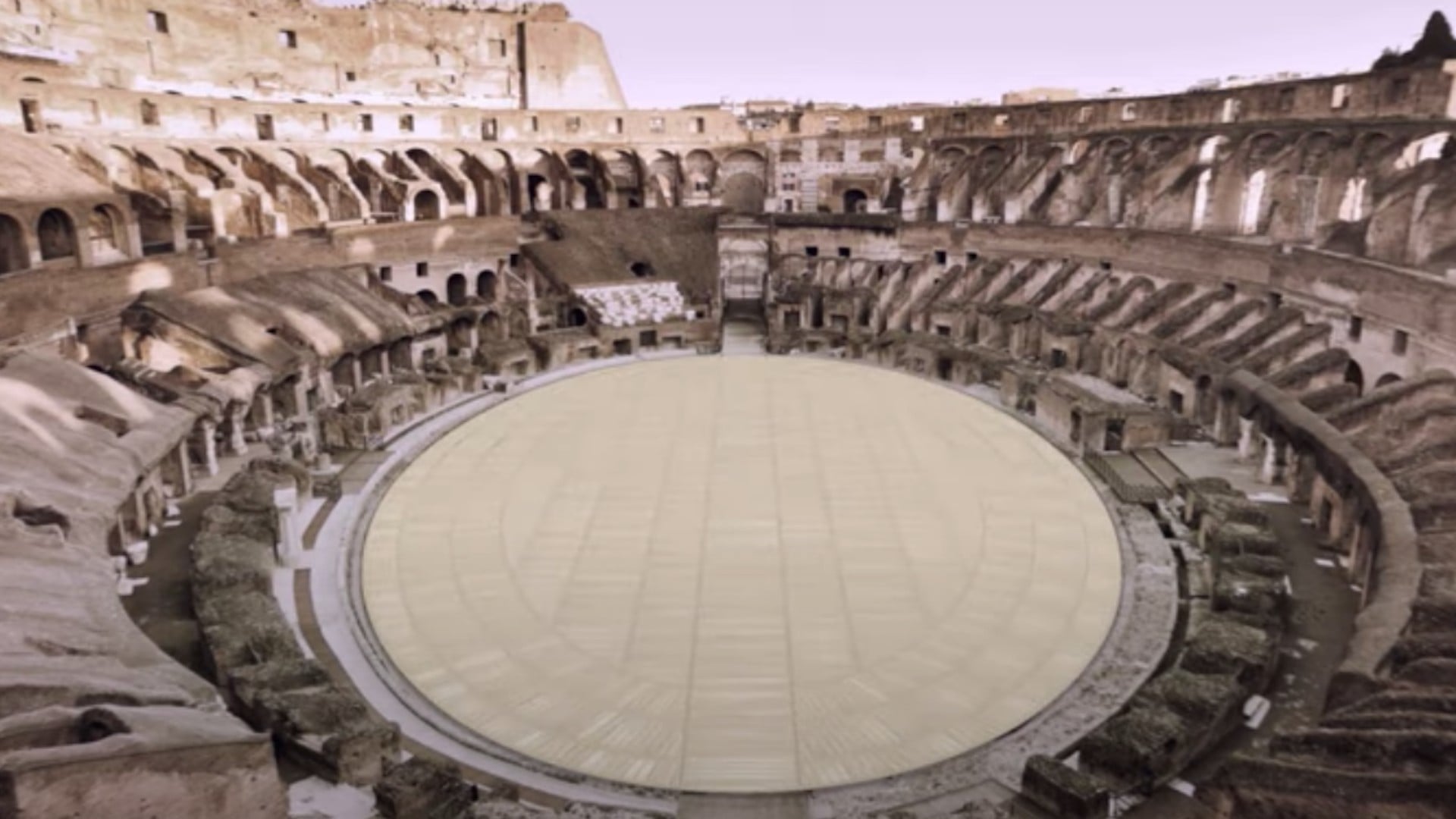 Rome's Colosseum Will Get a New High-Tech Floor Design